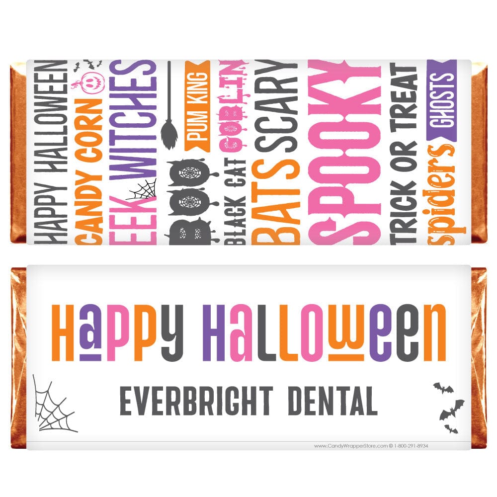 Happy Halloween Word Art