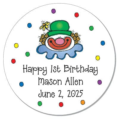 Birthday Clown Clipart