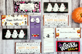 🎃 Halloween is Almost Here! Get Ready with Custom Candy Wrappers 🎃 ...