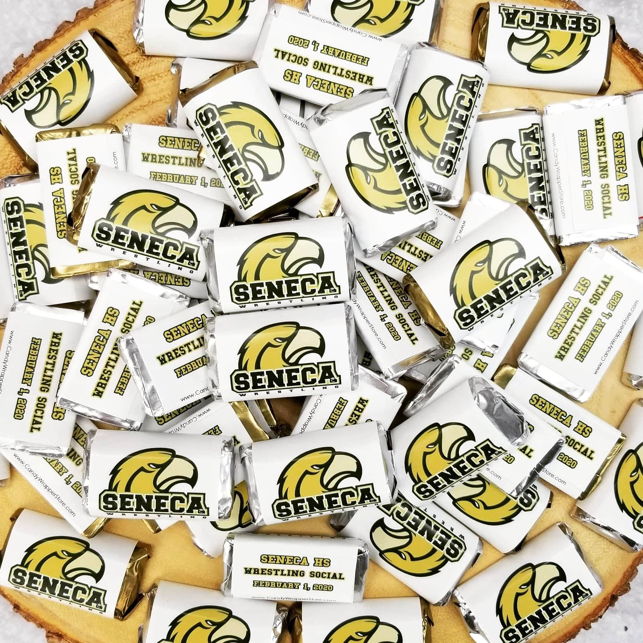 Miniature Happy Birthday Pink Triad Font Candy Bar Wrapper – Candy ...