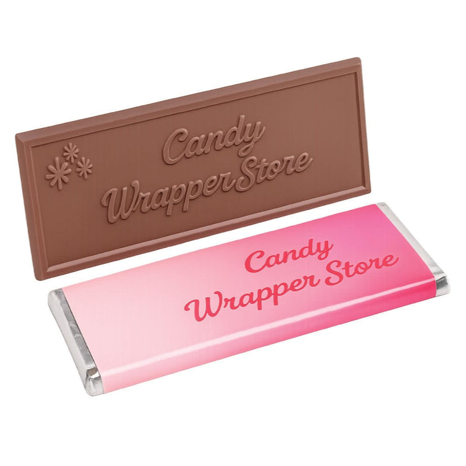 Engraved Chocolate Bar and Custom Wrapper - 2″ x 5″ – Candy Wrapper Store