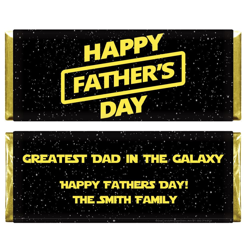 Galaxy Happy Father's Day Candy Bar Wrapper – Candy Wrapper Store