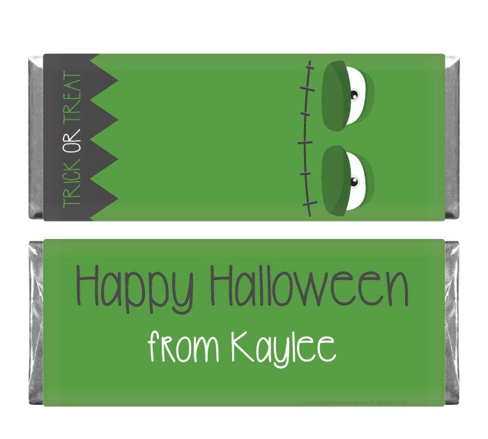 Halloween Monsters Candy Bar Wrapper - Set of 3 designs – Candy Wrapper ...