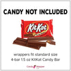 Kit Kat Personalized Full Size Wrapper – Candy Wrapper Store