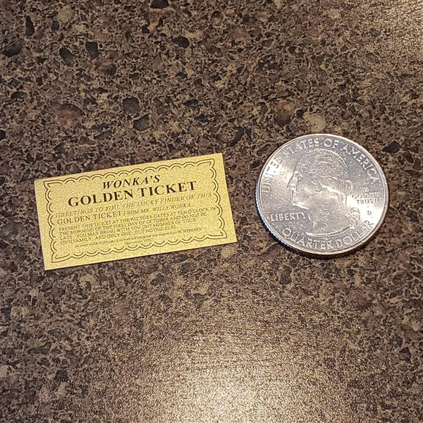 PRINTABLE - Miniature Wonka Bar Candy Wrappers and Mini Golden Tickets ...