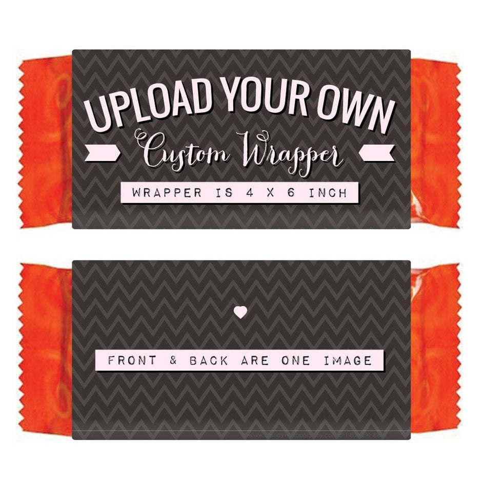 Create your own custom candy bar wrappers or personalized party favors ...