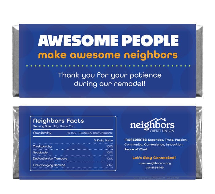 Custom Wrapper for Hershey's Milk Chocolate Candy Bars – Candy Wrapper ...