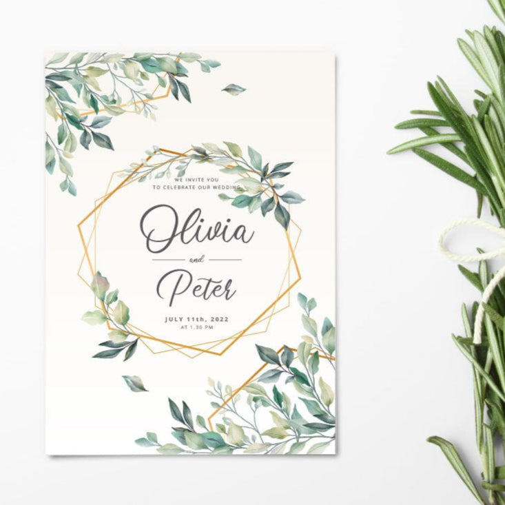 Custom Invitation Printing - Upload your design from Etsy or Corjl ...