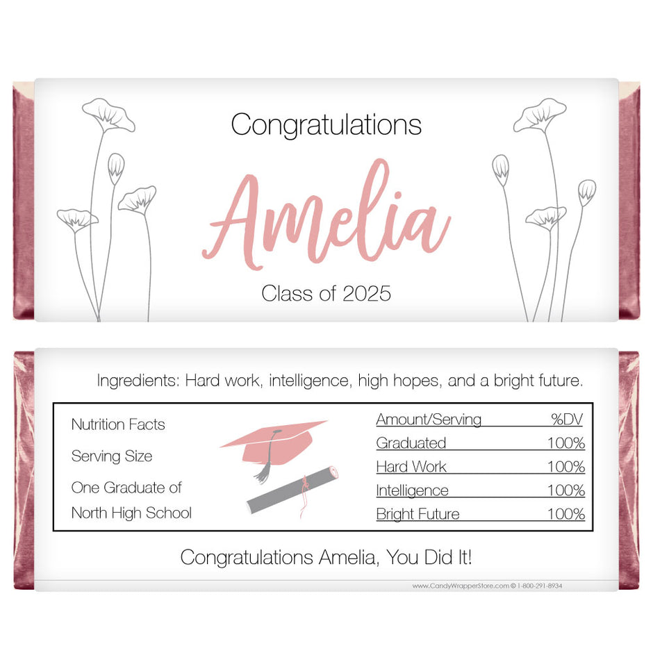Personalized Graduation Themed Party Favors - Candy Wrapper Store – Page 2