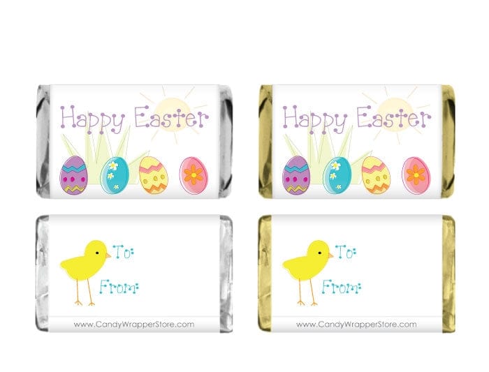 Miniature Easter Eggs Wrapper for Hersheys assorted miniature candy ...