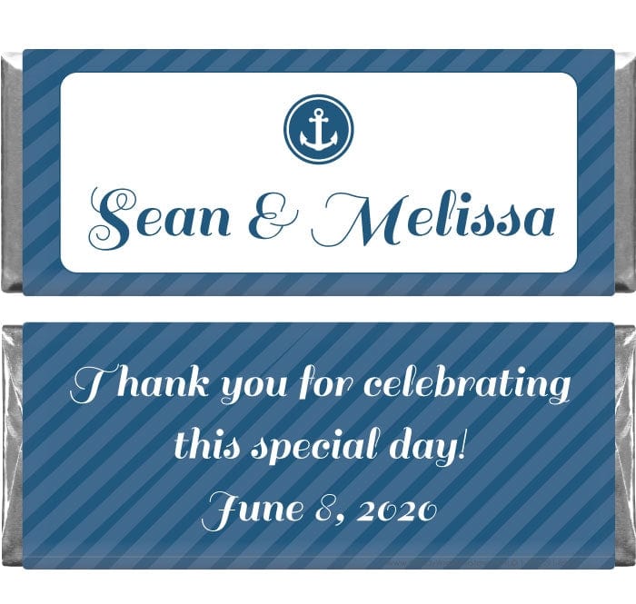 Nautical Wedding Candy Wrapper – Candy Wrapper Store