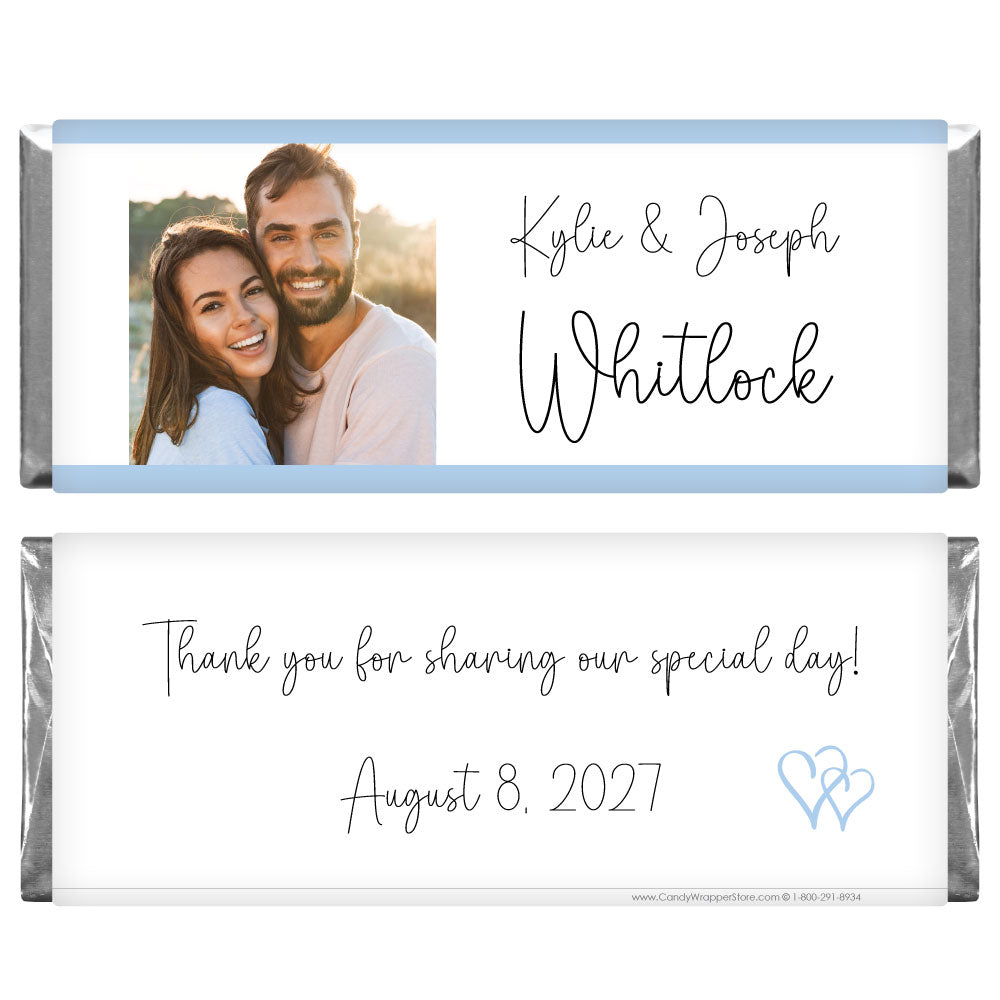 Chocolate Bar Wrappers Wedding